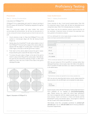 Fillable Online Proficiency Testing Fax Email Print - pdfFiller