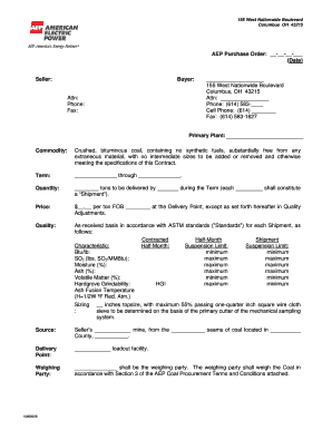 Fillable Online Proc Purchase Order Form FINALdoc Fax Email Print ...