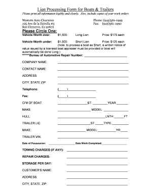 Fillable Online Boat Form Fax Email Print - pdfFiller