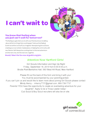 Fillable Online you just cant wait for tomorrow Fax Email Print - pdfFiller