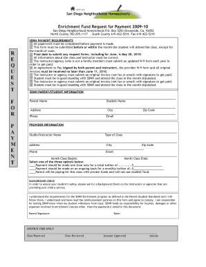 Fillable Online sdnh Sdnh Request for Payment - sdnh Fax Email Print ...