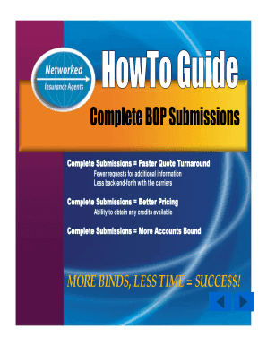 Fillable Online Complete BOP Submissions Fax Email Print - pdfFiller