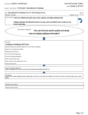Fillable Online How can forms be used to quickly and simply enter and ...