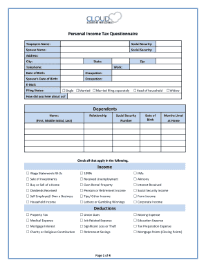 Fillable Online Single Married Married filing separately Fax Email ...