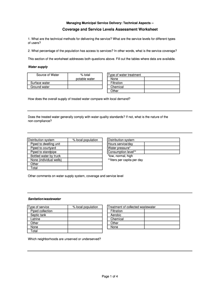 Fillable Online makingcitieswork Service-worksheet1xls Fax Email Print ...