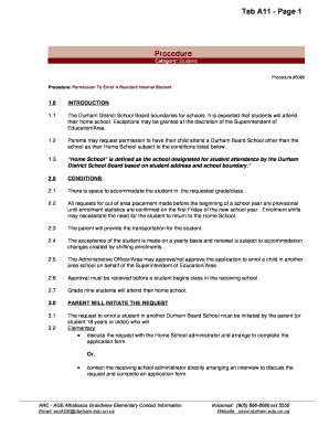 Fillable Online 5080 Procedure - Permission to Enroll a resident ...