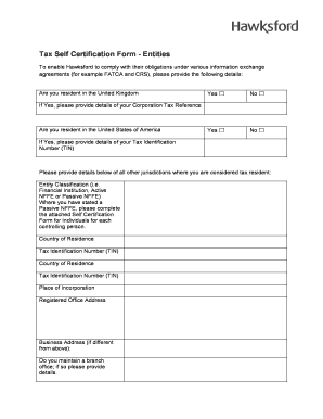 Self Certification Example - Fill Online, Printable, Fillable, Blank ...