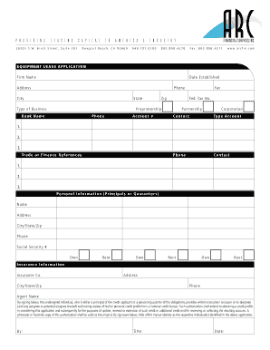 Fillable Online Arc form final Fax Email Print - pdfFiller