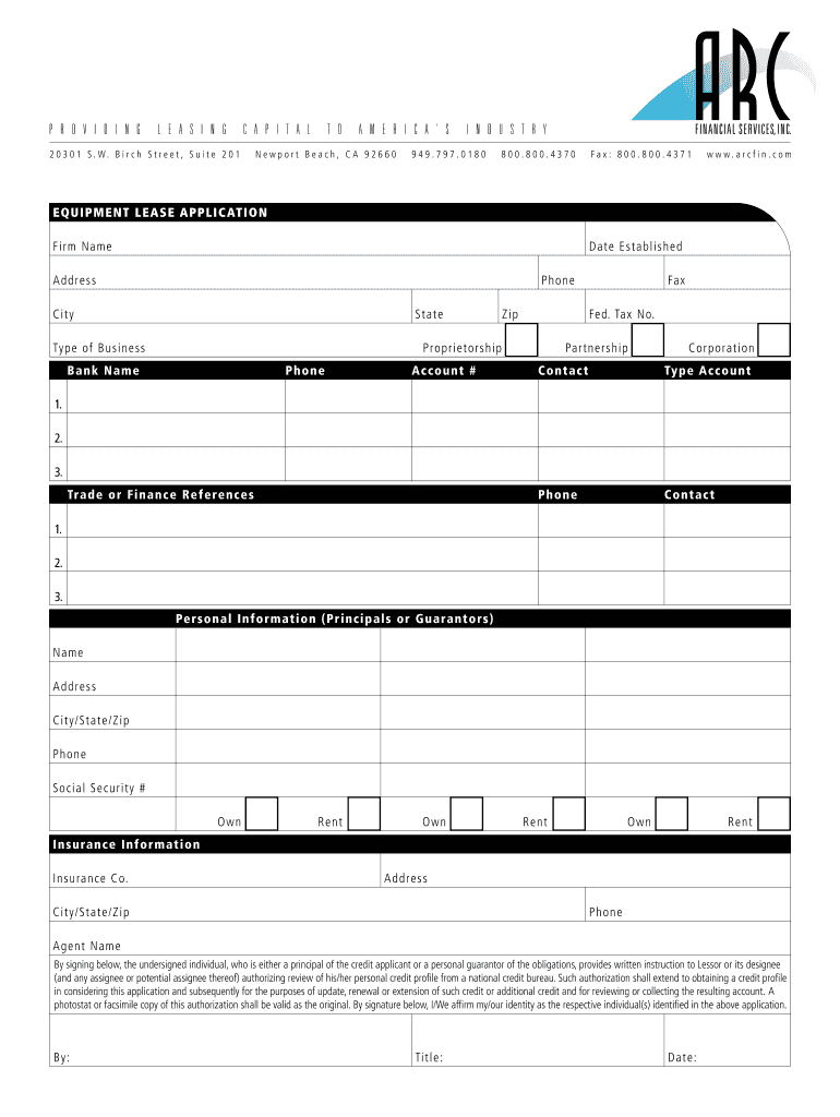 Fillable Online Arc form final Fax Email Print - pdfFiller