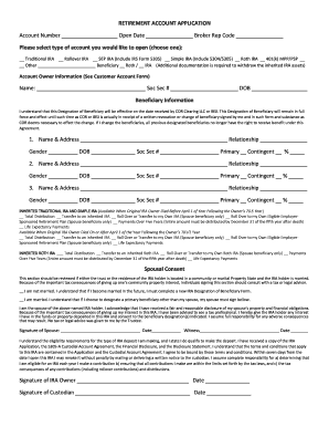 Fillable Online Account Number Open Date Broker Rep Code Fax Email Print - pdfFiller