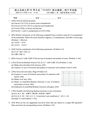 Fillable Online csie nuk edu 24% Find the following results - csie nuk ...