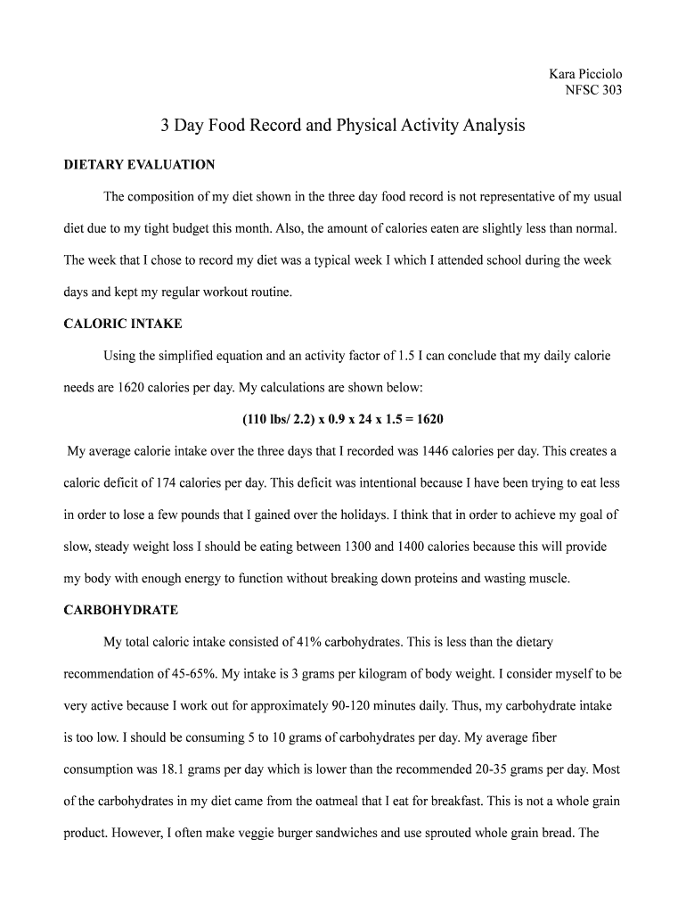 fillable-online-3-day-food-record-and-physical-activity-analysis-fax