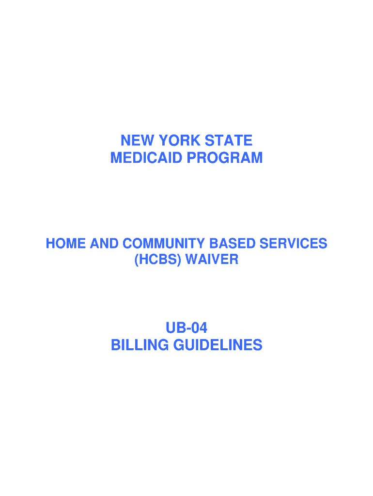 Fillable Online emedny (HCBS) WAIVER - emedny Fax Email Print - pdfFiller