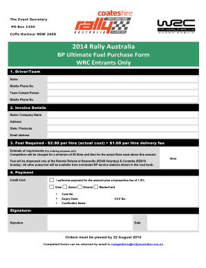 Fillable Online 2014 RA Pump Fuel Order Form fillable v2a Fax Email ...
