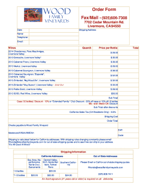 Fillable Online 2015-Nov-order-form-updated-2pdf Fax Email Print ...