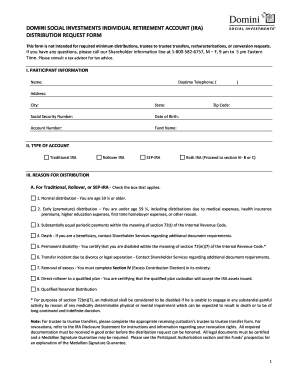 Fillable Online Birab bdistributionb request bformb - Domini Social ...