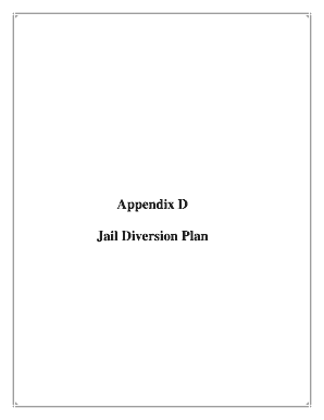 Fillable Online Jail Diversion Plan Fax Email Print - pdfFiller
