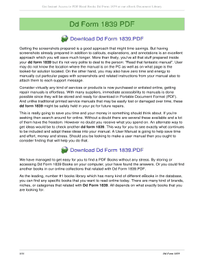 Fillable Online malherz Dd Form 1839 - malherznet Fax Email Print ...