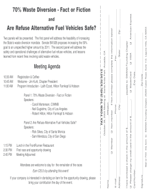 Fillable Online socalswana 70 Waste Diversion - Fact or Fiction ...