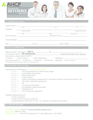 Fillable Online insuranceagentjobs AGENT INFORMATION - Insurance Agent ...