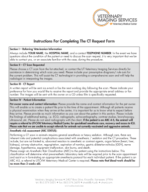 Fillable Online Instructions For Completing The bCTb Request bFormb ...