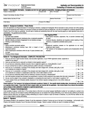 Fillable Online Phoenix Life Insurance Company Application and Fax ...