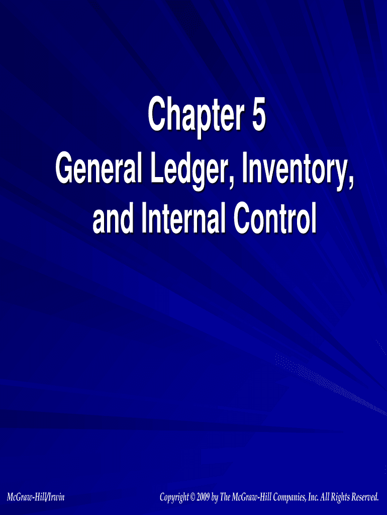 Fillable Online General Ledger, Inventory, Fax Email Print - pdfFiller