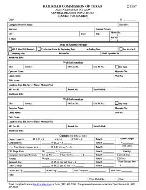 Fillable Online CENTRAL RECORDS DEPARTMENT Fax Email Print - pdfFiller