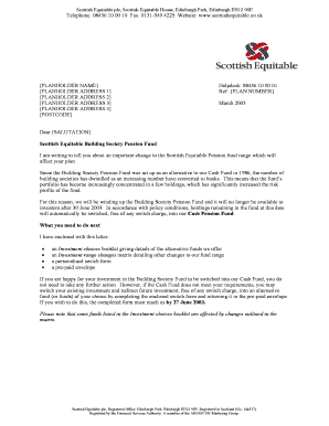Fillable Online extranet secure aegon co Scottish Equitable plc ...