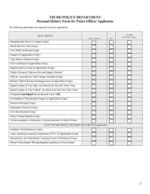 Fillable Online truropolice BARNSTABLE POLICE DEPARTMENT ...