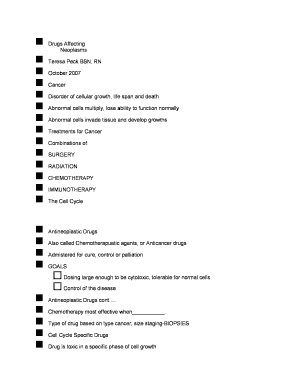 Fillable Online acog Patient Safety Checklist - American Congress of ...