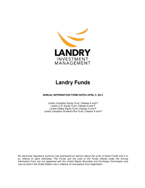 Fillable Online Annual Information Form Fax Email Print - pdfFiller