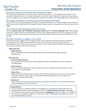 Matching Gifts Program - Fill and Sign Printable Template Online