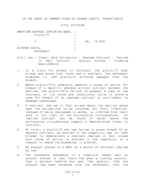 Fillable Online AMERICAN EXPRESS CENTURION BANK, : Fax Email Print ...