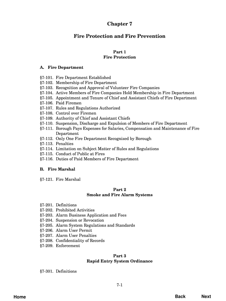 Fillable Online Fire Protection and Fire Prevention Fax Email Print ...