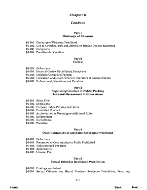 Fillable Online Discharge of Firearms Prohibited Fax Email Print ...