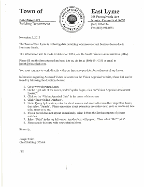 Fillable Online FEMA and SBA Data Collection Form Fax Email Print ...