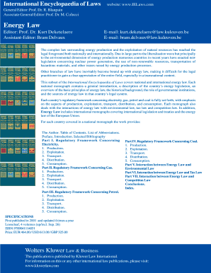 Fillable Online Energy Law Fax Email Print - pdfFiller