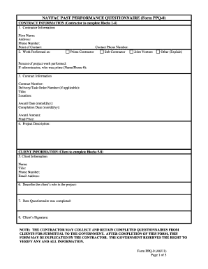 Navfacusace Ppq 0 - Fill Online, Printable, Fillable, Blank | PDFfiller