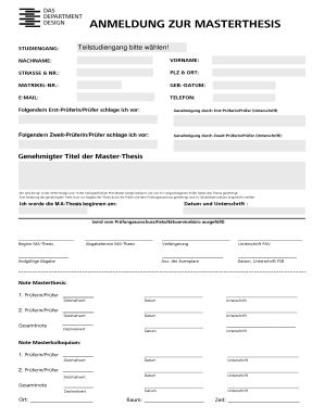 Fillable Online design haw-hamburg Bitte Formular online ausfllen, ausdrucken und unterschreiben ...
