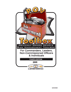 Fillable Online PRIVATELY OWNED VEHICLE POV - DoD Warning Banner Fax ...