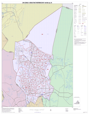 Fillable Online www2 census 2010 CENSUS - CENSUS TRACT REFERENCE MAP: Norfolk city, VA Fax Email ...
