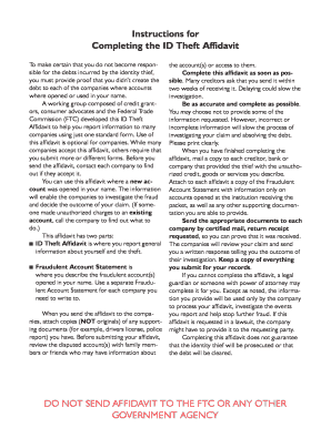 Fillable Online DO NOT SEND AFFIDAVIT TO THE FTC OR ANY OTHER Fax Email ...