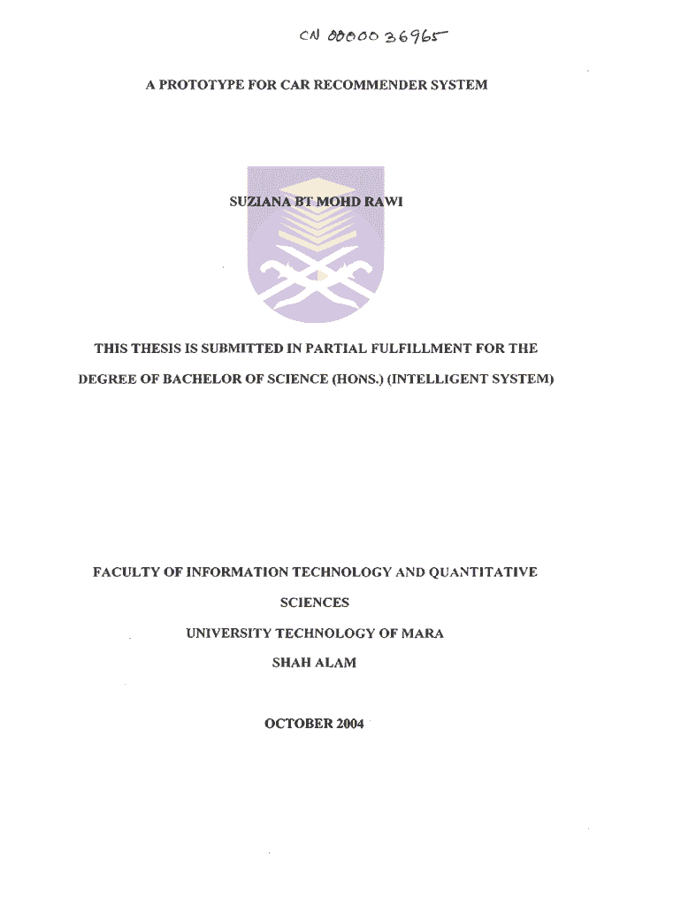 Fillable Online ir uitm edu cAi dSroGo s e ' / r ' Fax Email Print ...