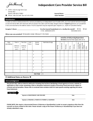 Fillable Online az737730 vo msecnd Icpbill Independent Care Provider ...