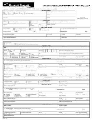 Fillable Online CREDIT - 2073 Credit Application Form Fax Email Print ...