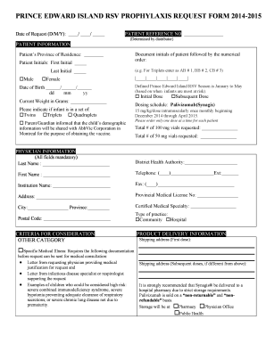 Fillable Online Pei requestform2014-2015 Fax Email Print - pdfFiller