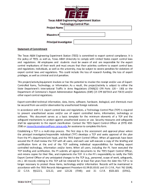 Fillable Online tees tamu Texas AM Engineering Experiment Station ...