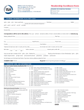 Fillable Online 4398 2-pg member form-2012 4c.qxp Fax Email Print ...