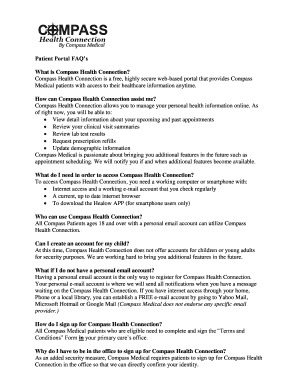 Fillable Online What is Compass Health Connection Fax Email Print ...